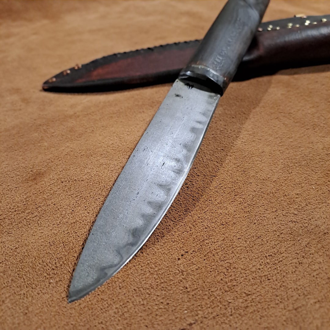 Hand Forged Type 1 Norse Seax With Sheath - Etsy