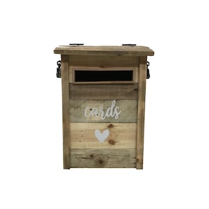 Handmade Rustic Letterbox for Weddings- CUSTOMISABLE | Wedding ...