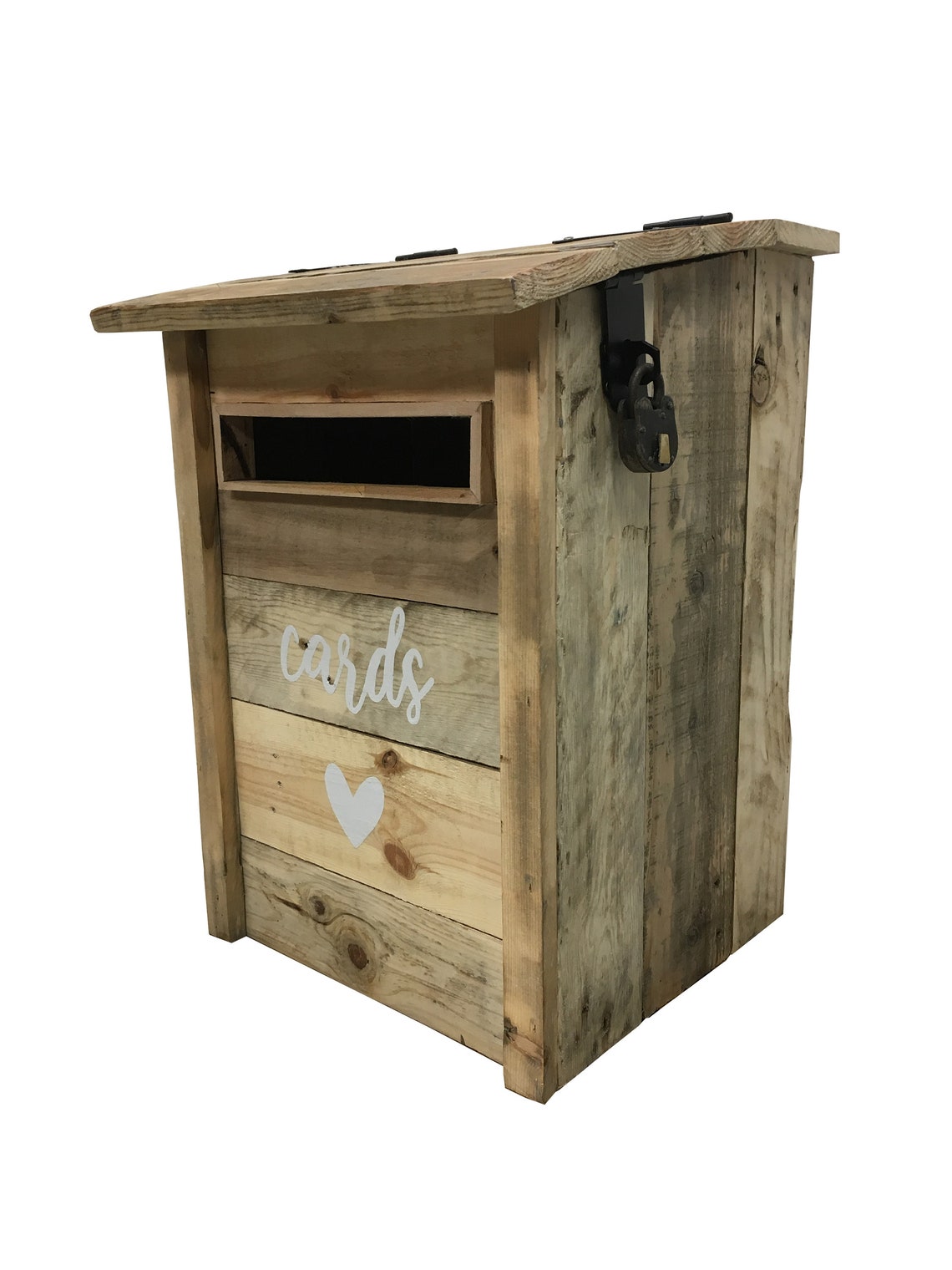 Handmade Rustic Letterbox for Weddings CUSTOMISABLE Wedding - Etsy UK