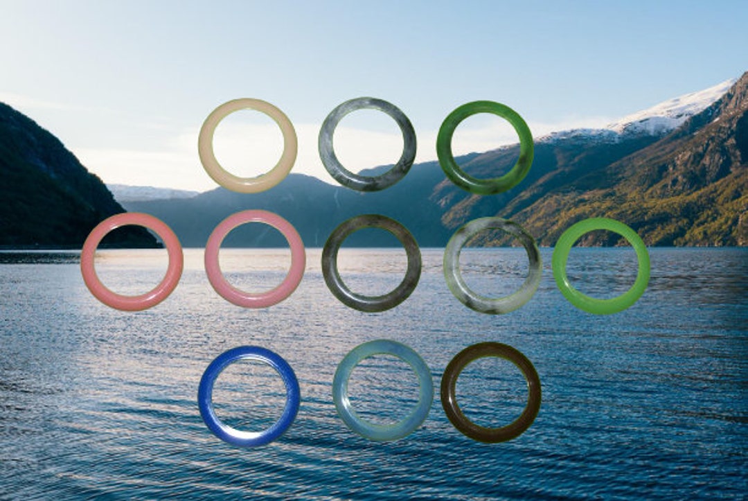 New Set of 11 Vintage Plastic Interchangeable Bezels for the 1100, 11/ ...