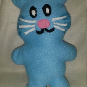 Printable Blue Tiger Stuffed Animal Pattern - Etsy