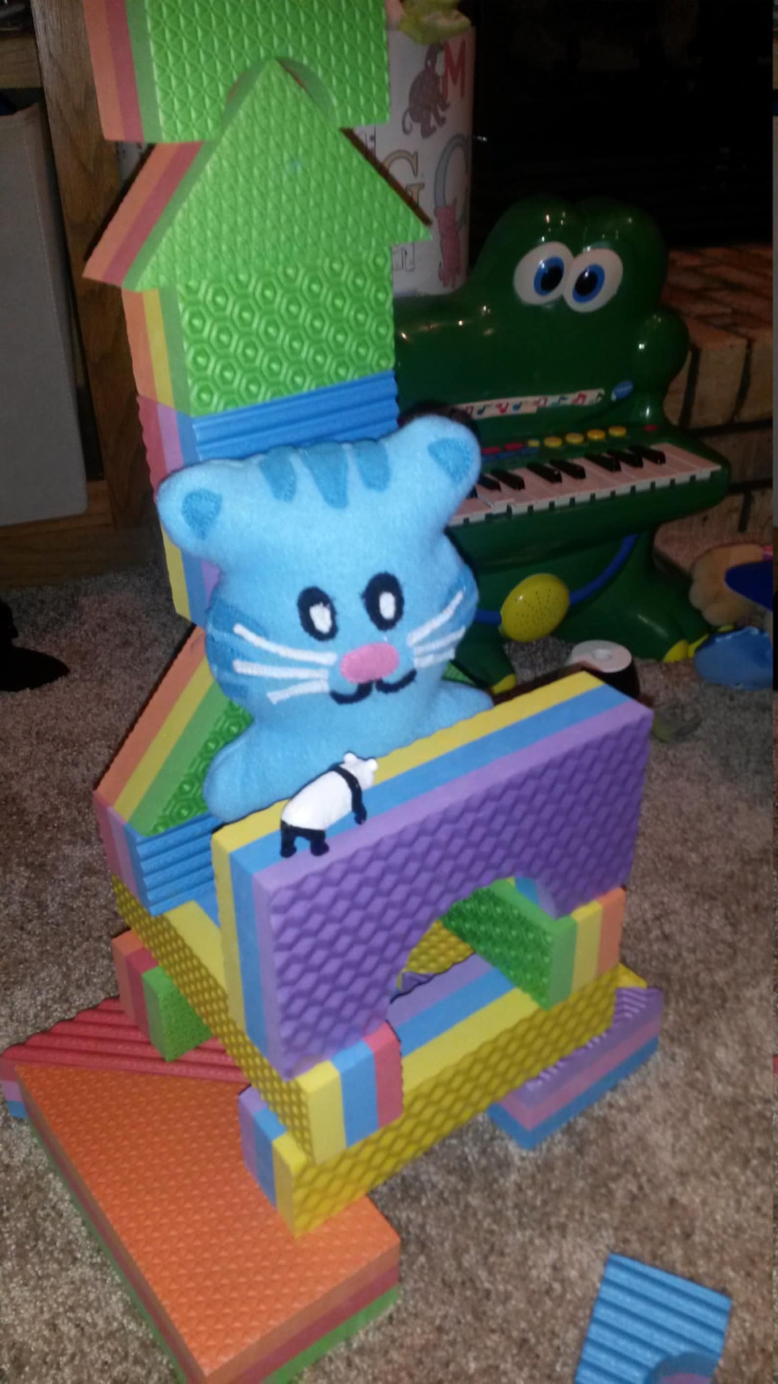 Printable Blue Tiger Stuffed Animal Pattern - Etsy