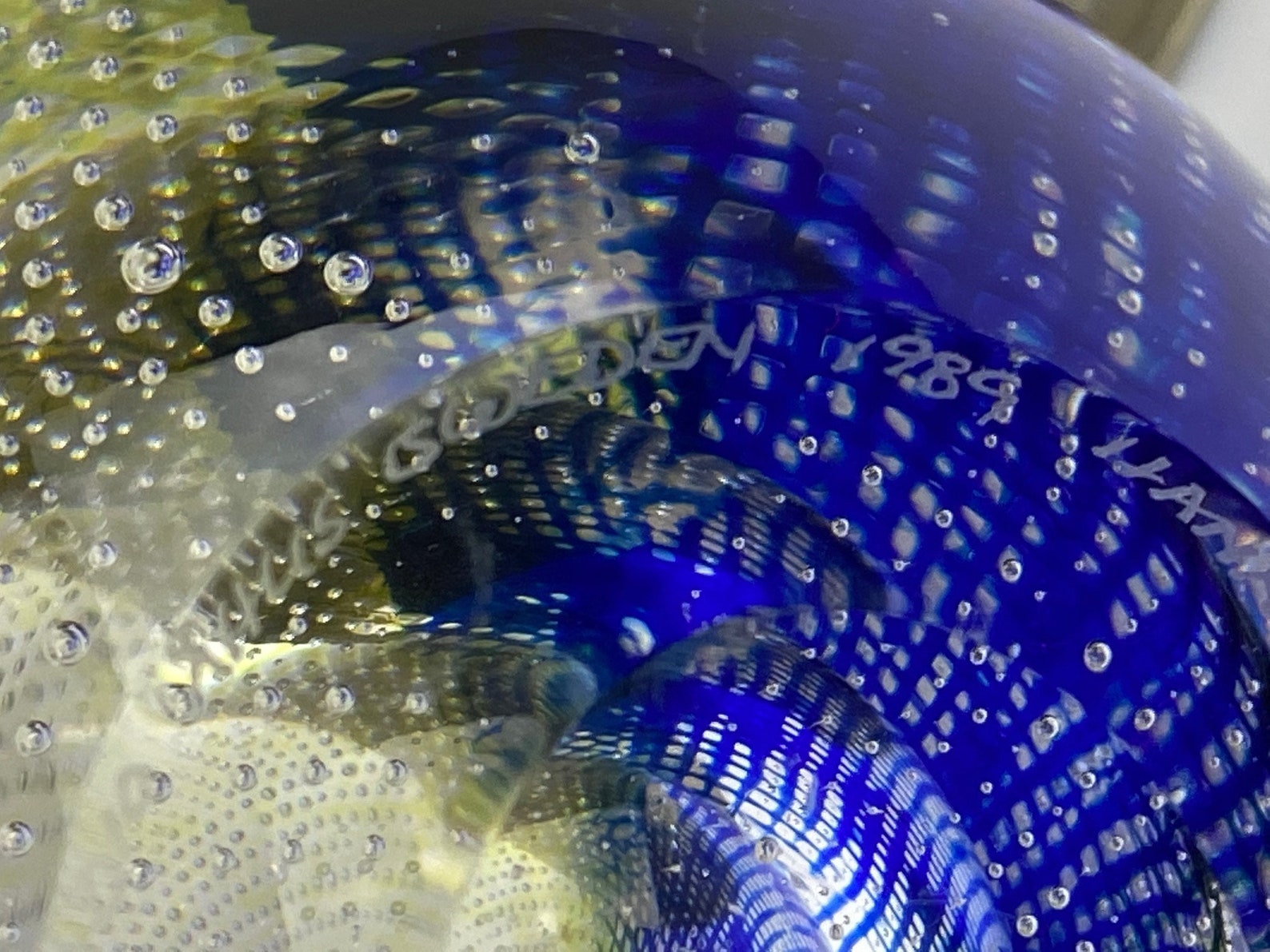 Glass Sculpture by Hanne Dreutler & Arthur Zirnsack for Studio Åhus in ...