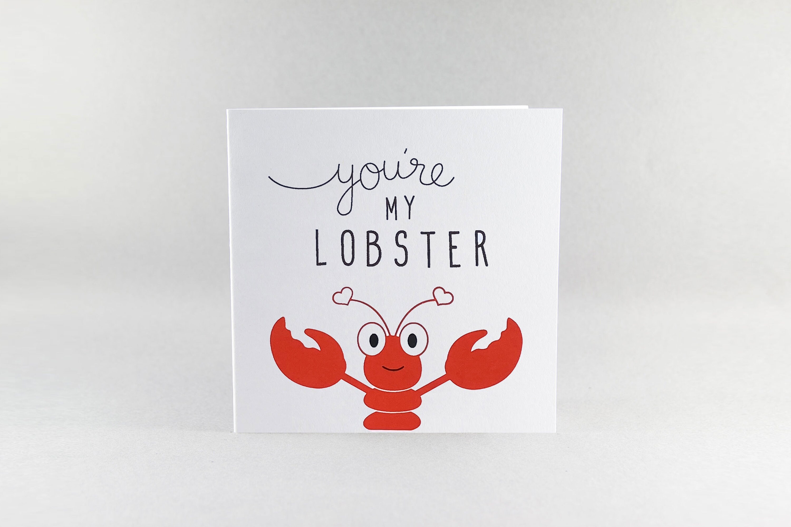 Lobster Card Friends TV Lobster Card You're My Lobster | Etsy UK