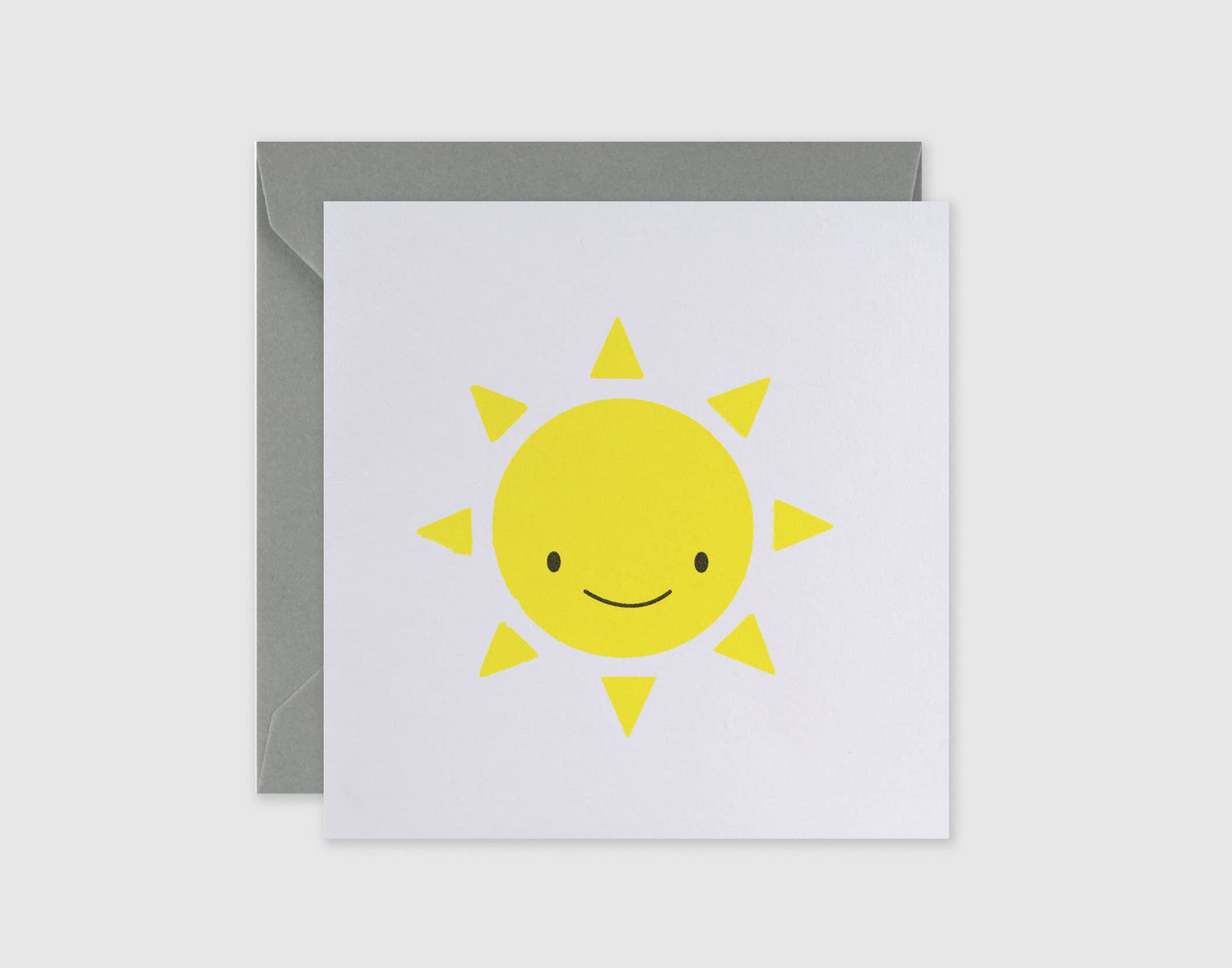 Sunshine Card Sun Card Thank You Card Hello Card Blank | Etsy
