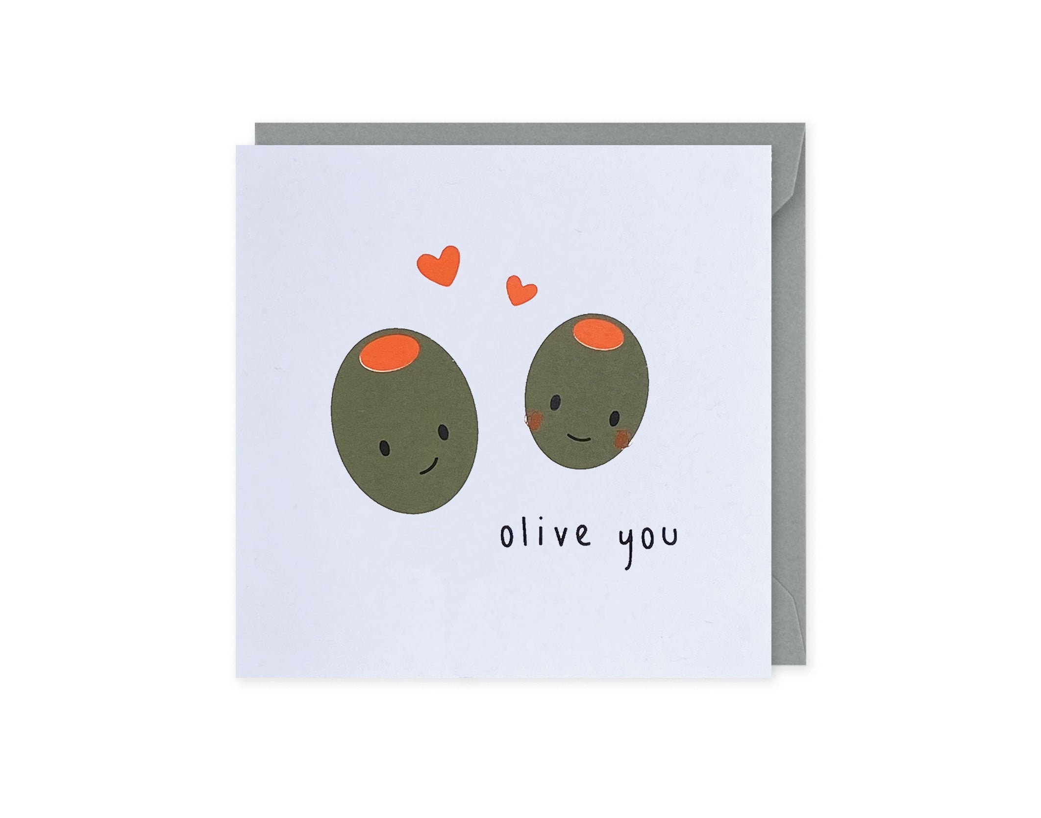 Olive You Card Love Card Anniversary Card Funny Anniversary | Etsy