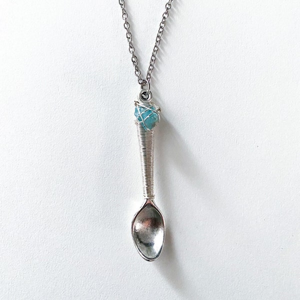 Spoon Charm Necklace - Etsy