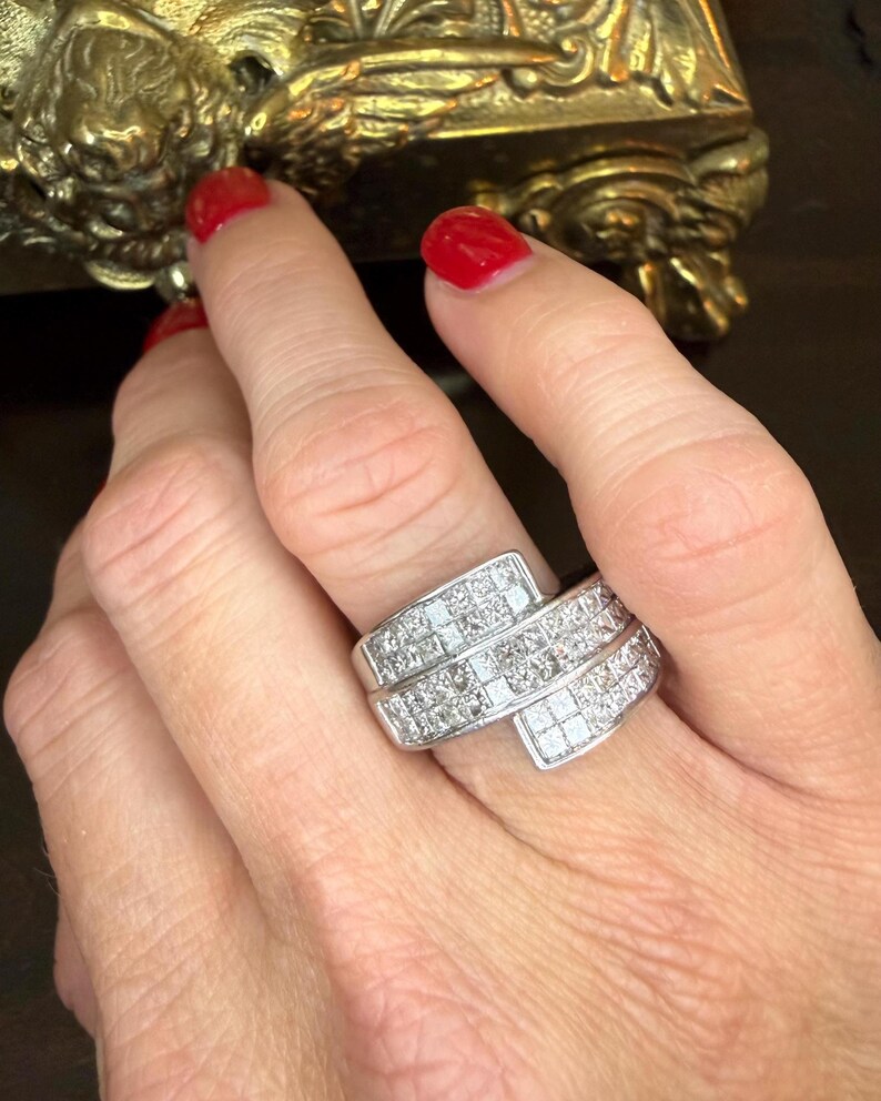 14k 2.00 CTW Diamond Ring - Etsy