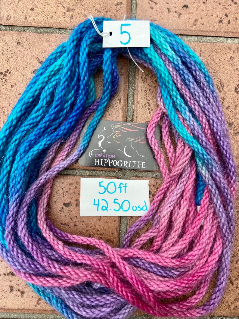 Tie-dye 8 Ply Mohair Cord Cinch Maker - Etsy