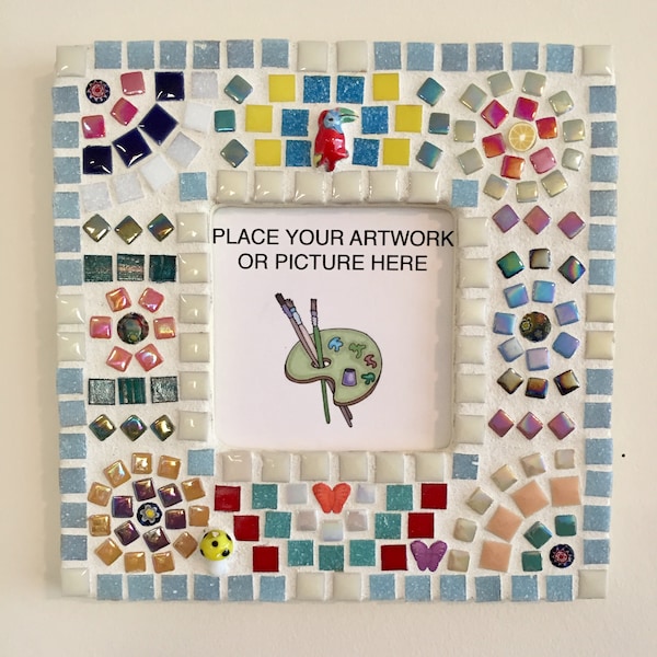 Mosaic Picture Frame - Etsy