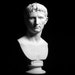 Caesar Augustus Portrait Bust, Large Roman Emperor Reproduction Plaster ...