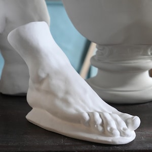 Handmade Plaster Cast Foot Sculpture, Gian Lorenzo Bernini Reproduction ...