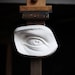 Plaster Cast of Michelangelo's David, Eye Sculpture. Male Sculpture ...