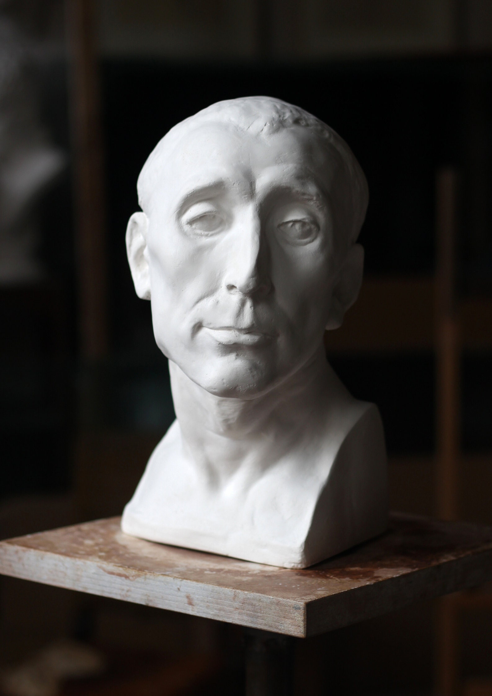 Large Plaster Cast Bust of Niccolò Da Uzzano, Casts for Drawing ...