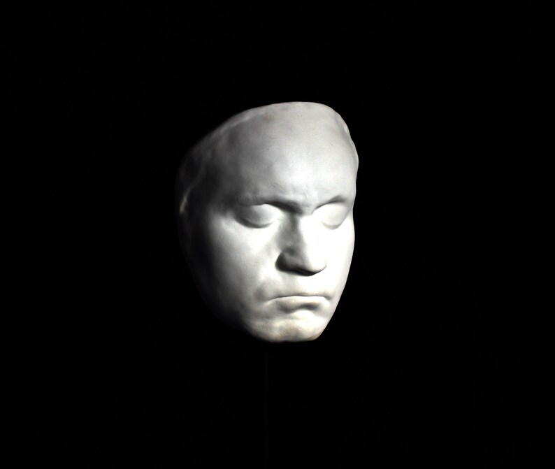 Beethoven Life Mask, Plaster Cast Copy, Sculpture Reproduction - Etsy