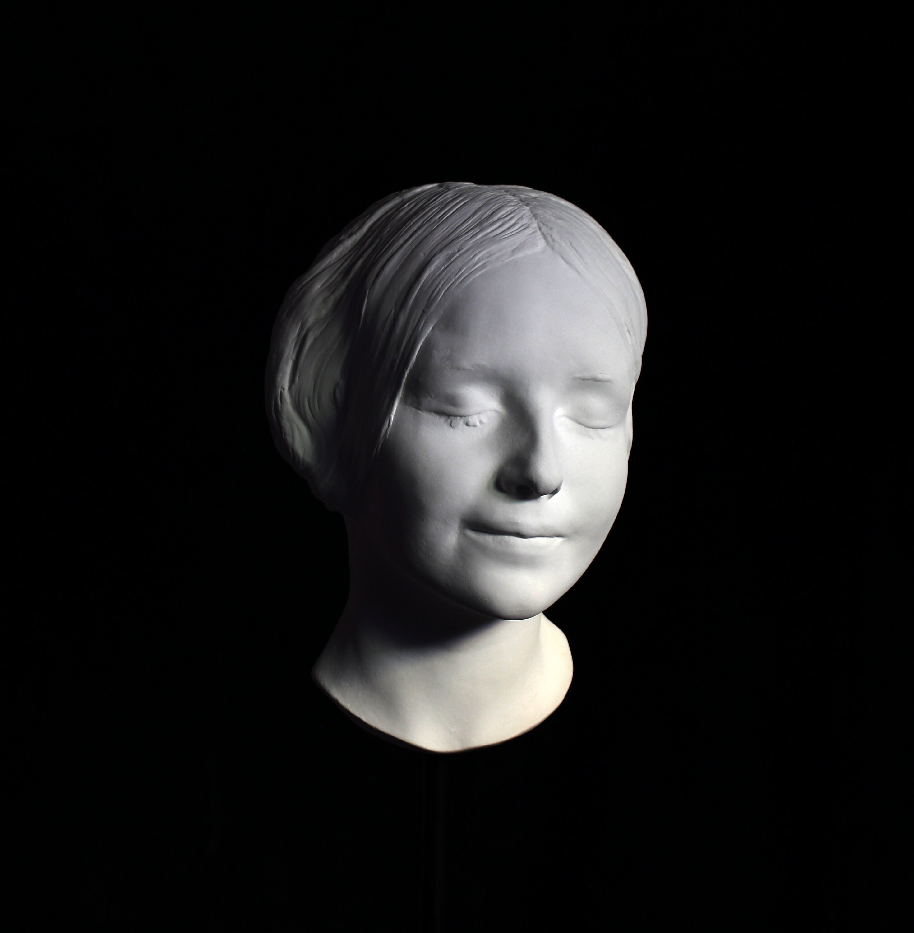 Plaster Cast of Death Mask Sculpture. L'inconnue De La - Etsy UK