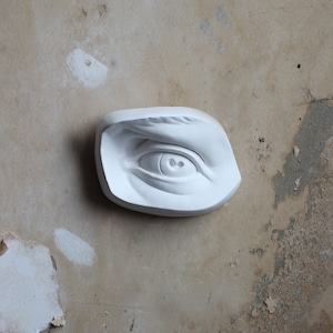 Plaster Cast of Michelangelo's David, Eye Sculpture. Male Sculpture ...