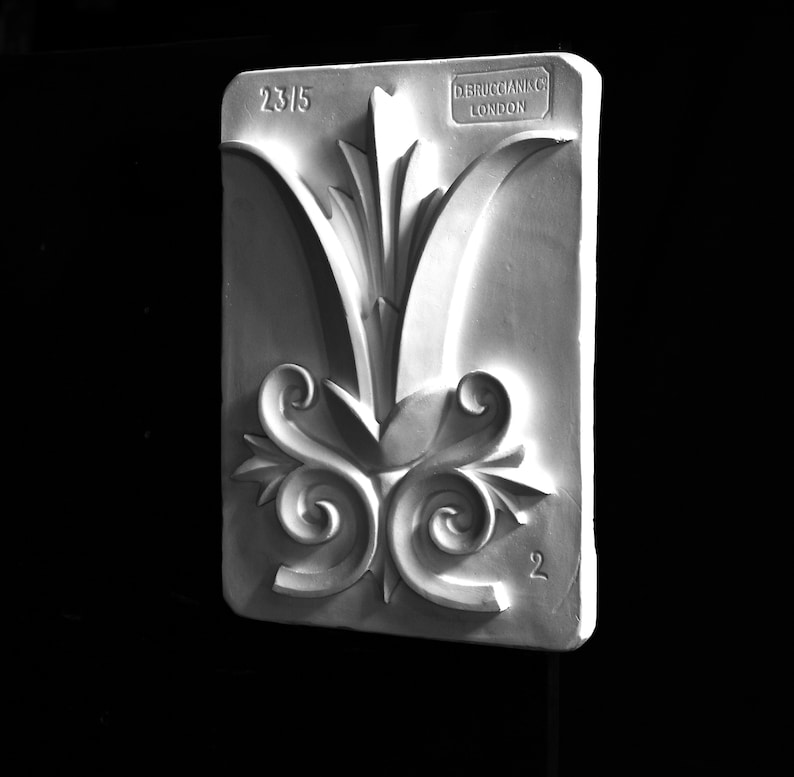 Victorian Relief Plaster Cast Reproduction, Original Wall Sculpture by ...