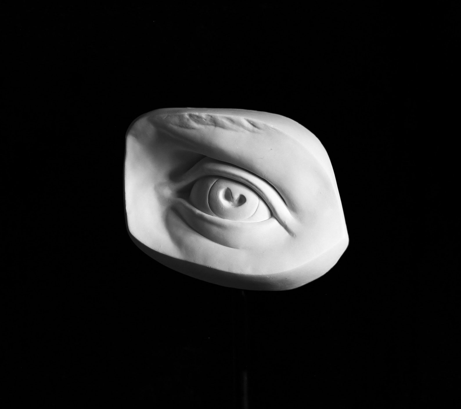 Plaster Cast of Michelangelo's David, Eye Sculpture. Male Sculpture ...
