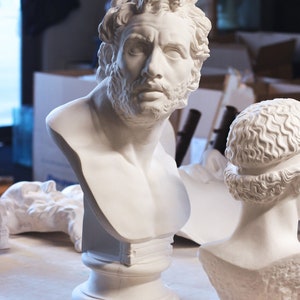 Roman Replica Plaster Cast, Greek Mythology Sculpture, Large Classical ...