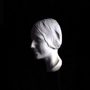 Plaster Cast of Death Mask Sculpture. L'inconnue De La Seine/the ...