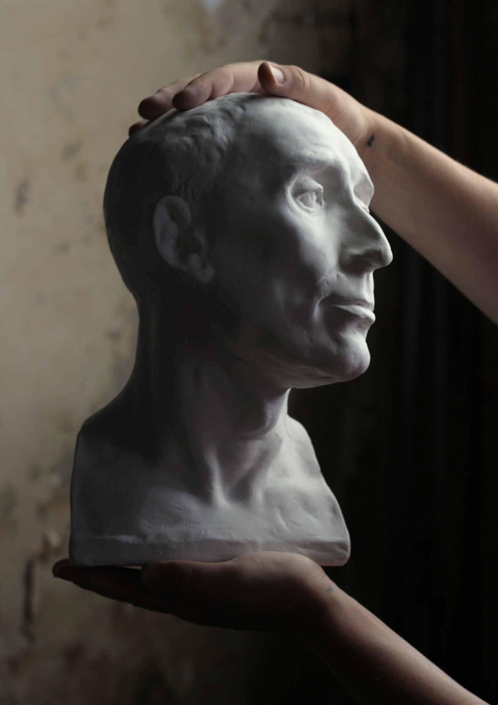 Large Plaster Cast Bust of Niccolò Da Uzzano, Casts for Drawing ...