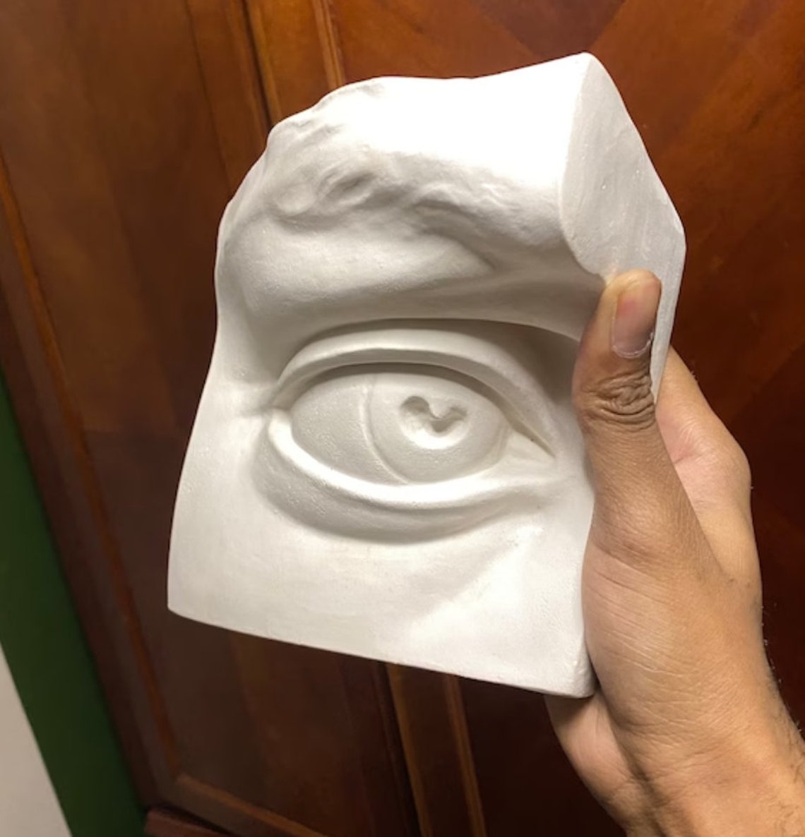 Plaster Cast of Michelangelo's David Eye Sculpture. Male - Etsy