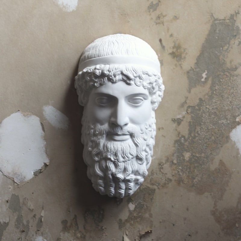 Greek God Head Wall - Etsy UK