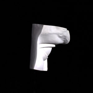 Plaster Cast of Michelangelo's David, Eye Sculpture. Male Sculpture ...