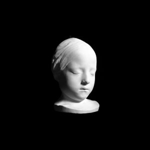 Death Mask of a Child, Young Girl Mortuary Plaster Cast, Angelic Baby ...