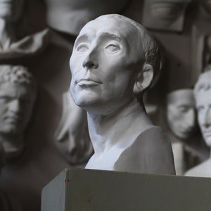 Large Plaster Cast Bust of Niccolò Da Uzzano, Casts for Drawing ...