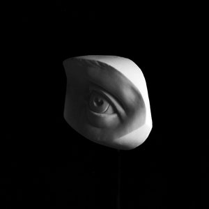 Plaster Cast of Michelangelo's David, Eye Sculpture. Male Sculpture ...
