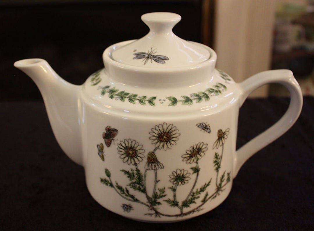 Vintage Shafford Porcelain Teapot and Lid "herb Garden" - Etsy