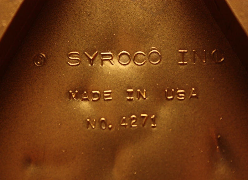 Vintage Syroco (syracuse Ornamental Company) Diamond-shaped Wall ...