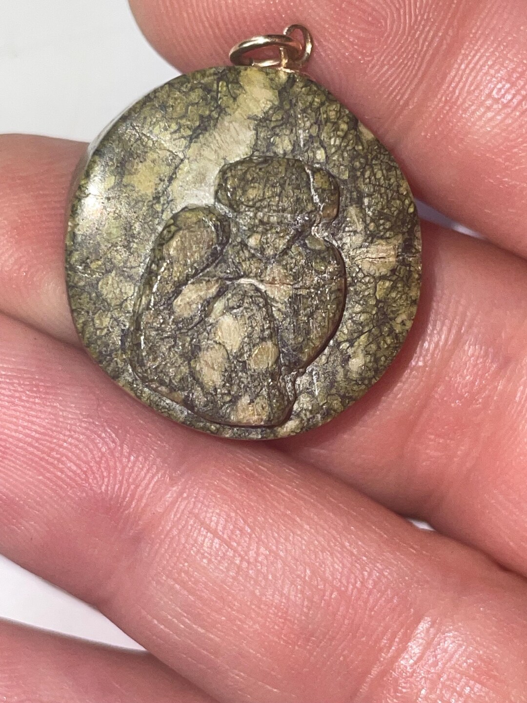 Antique Preseli Bluestone Angel Pendant: Stonehenge Stone, 1800s - Etsy