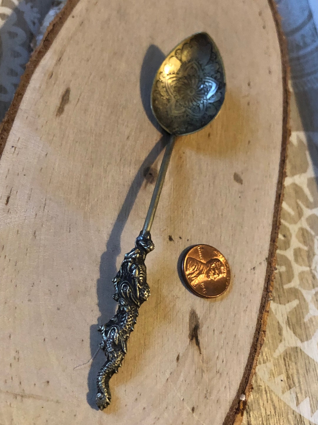 Silver Opium Spoon 1800s Japan China Rarity Nagasakinacasaki Spoon ...