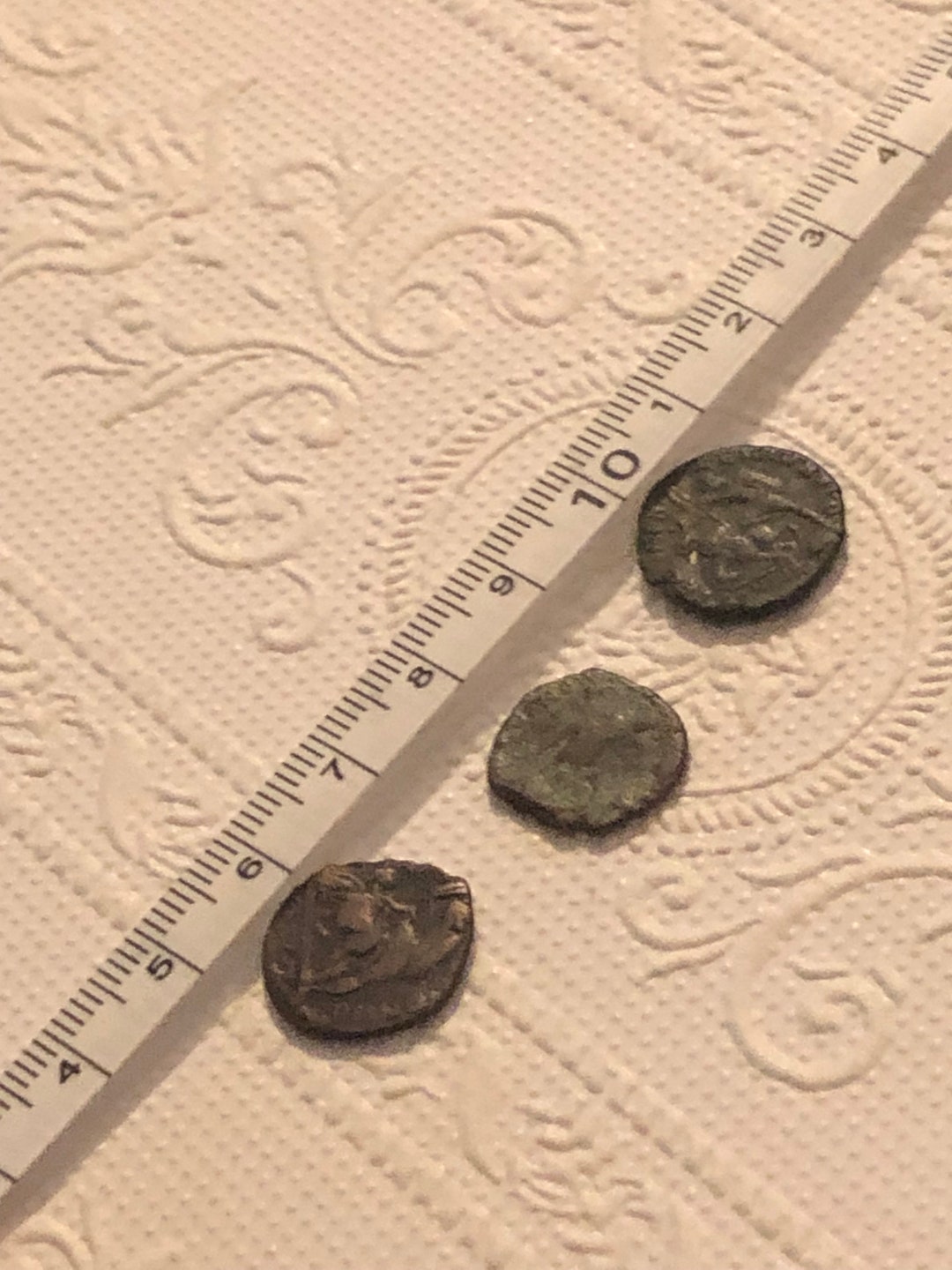 Ancient Roman Bronze Coins: Honorius/constantine, Minotaur Battle Scene ...