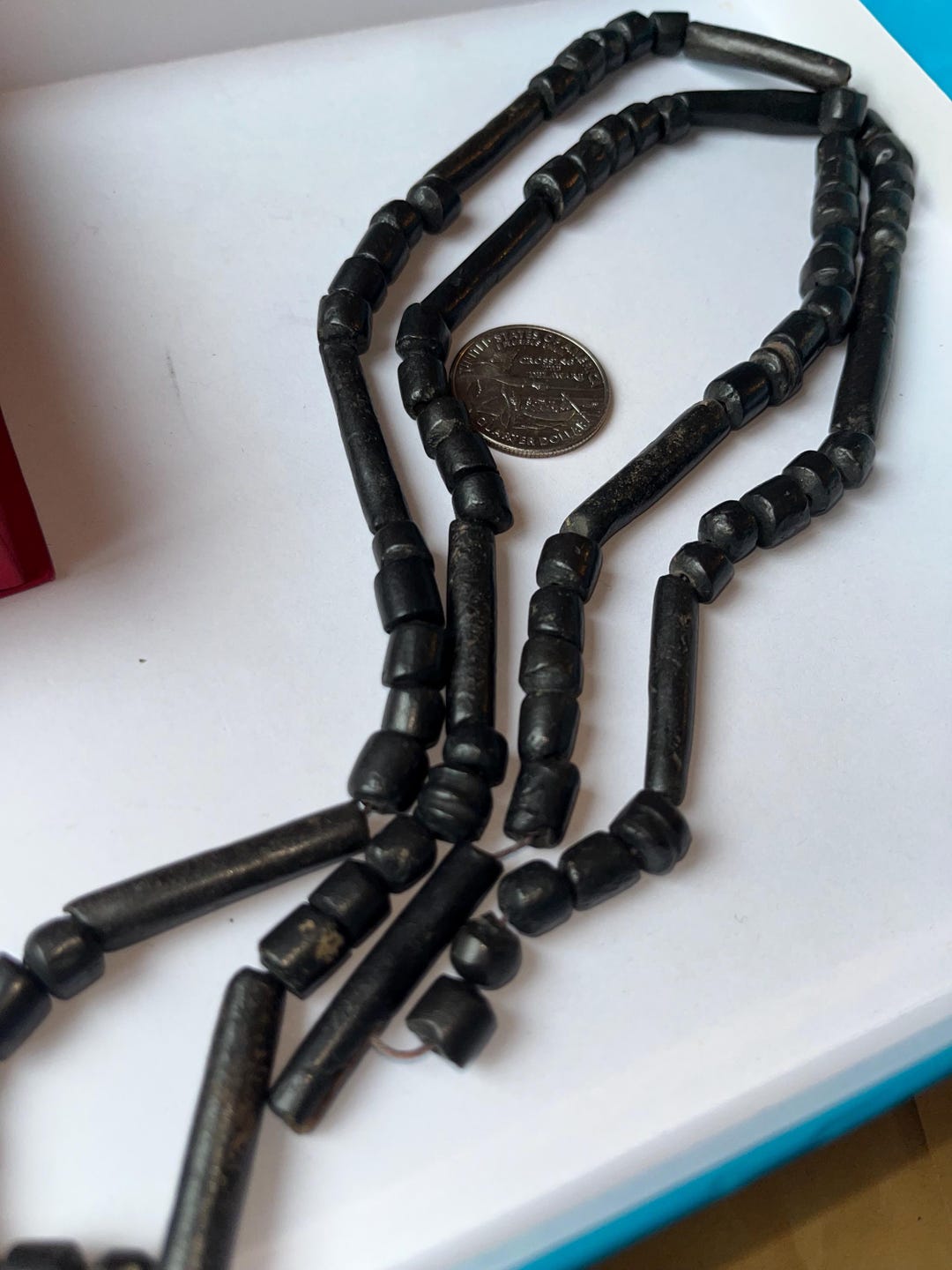 Ancient Sumer Iraq Ancient Clay Beaded Necklace for Counting Money ...