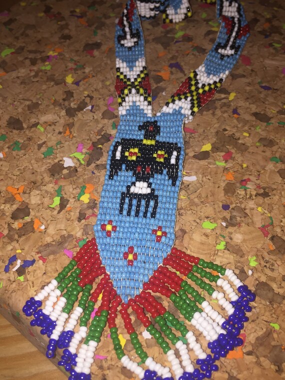 Thunderbird Beaded Necklaces Native American Inspired Thunderbird