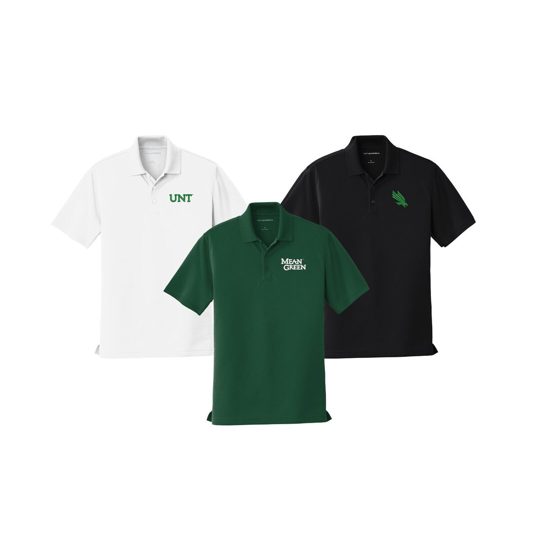 University of North Texas Performance Polo - Embroidered UNT Logo - Etsy