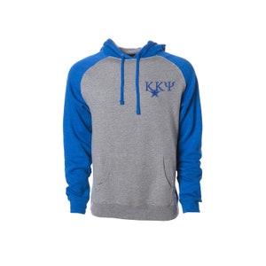 Kappa Kappa Psi Raglan Hooded Pullover, Kkpsi Pullover Sweatshirt ...