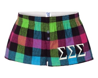 Flannel shorts | Etsy