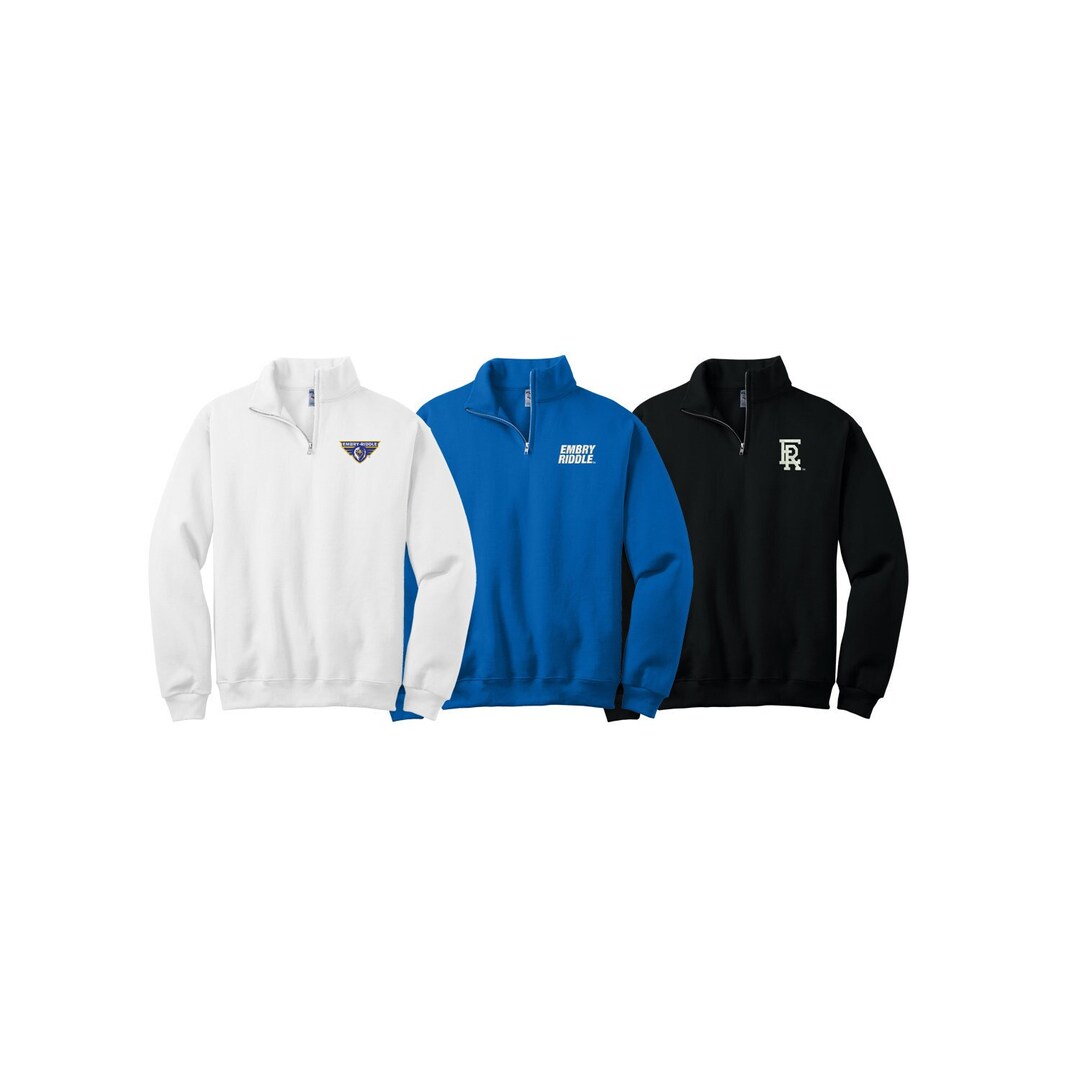 Embry-riddle Aeronautical University, Quarter Zip Sweatshirt, Pullover ...