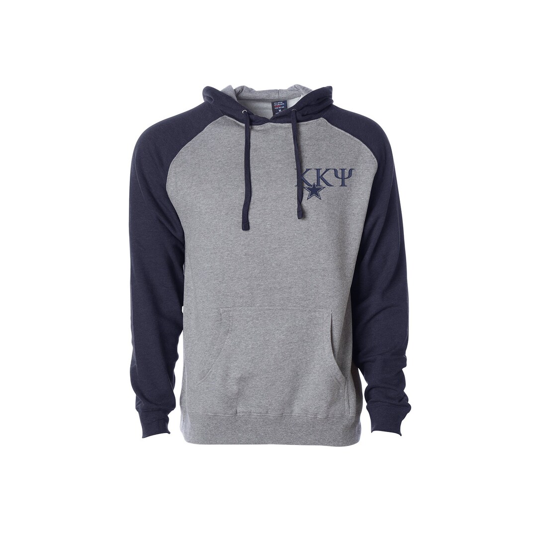 Kappa Kappa Psi Raglan Hooded Pullover, Kkpsi Pullover Sweatshirt ...