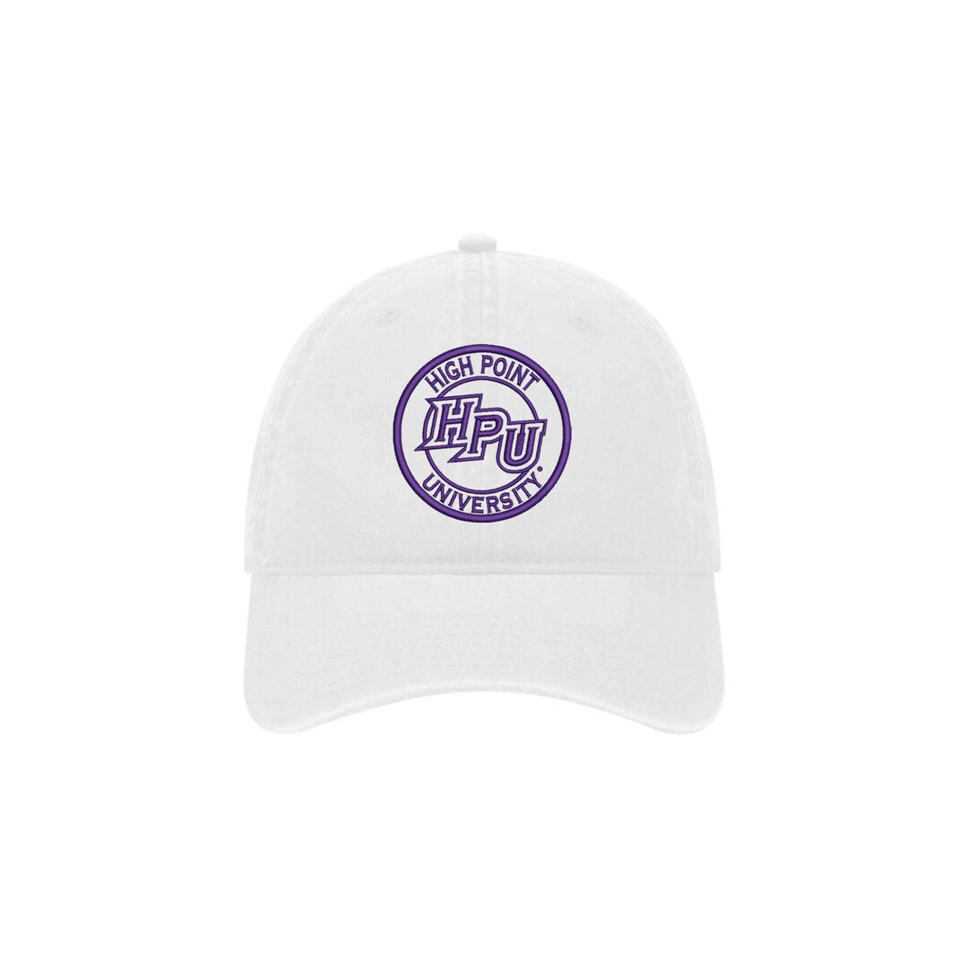 High Point University, Baseball Hat Embroidered With HPU Seal - Etsy