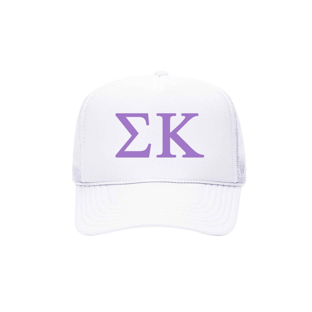 Sigma Kappa Trucker Hat, Sig Kap Sorority Baseball Cap, Pledge Day ...