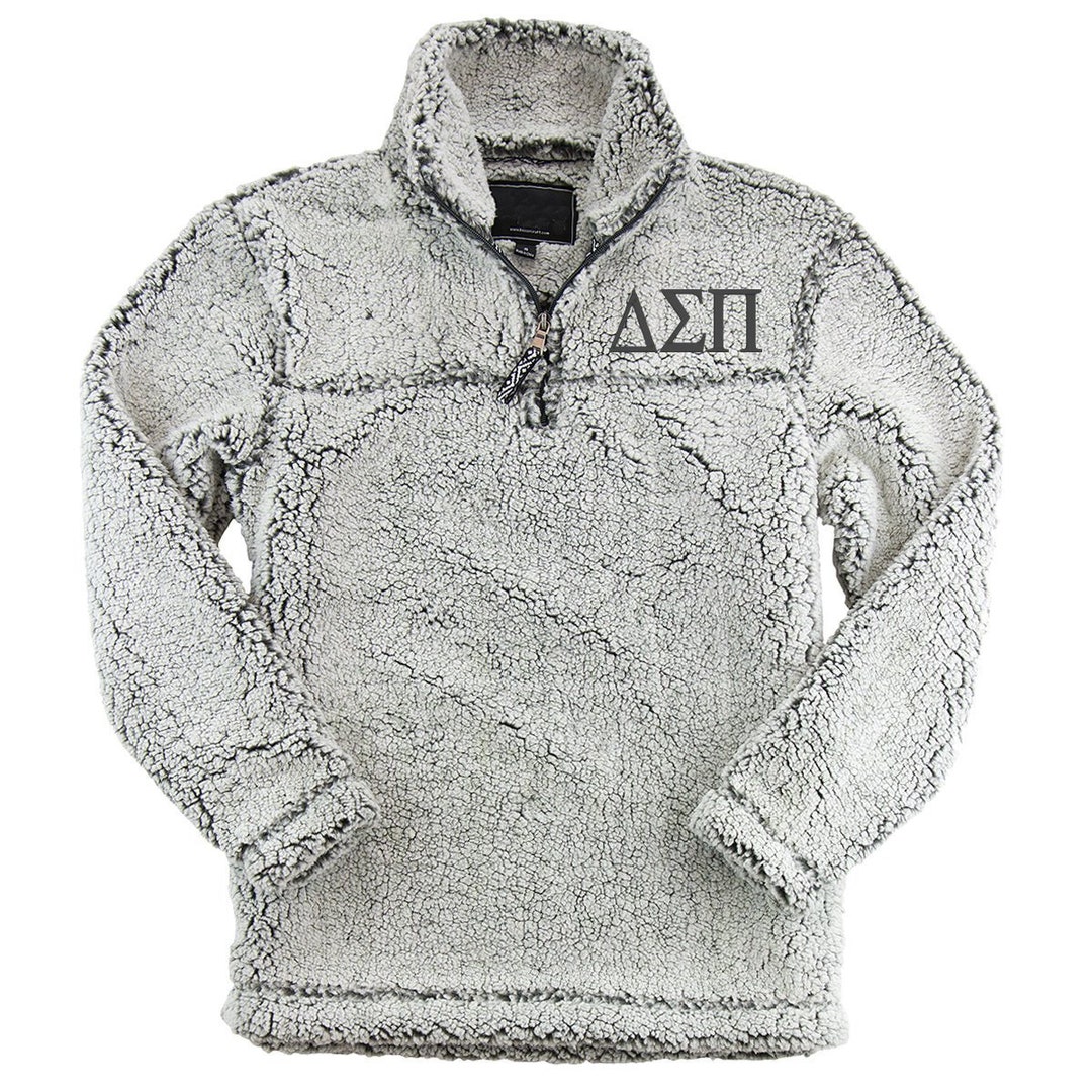 Delta Sigma Pi, Sherpa Quarter Zip Pullover, DSP Fraternity Swag Merch ...
