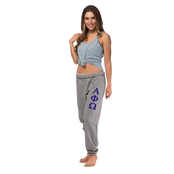 Alpha Phi Omega Oversized Sweatpants Joggers and Lounge - Etsy