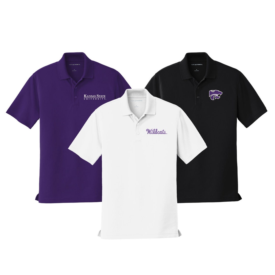 Kansas State, Performance Polo, KSU Polo, Kansas State Wildcats Mico ...
