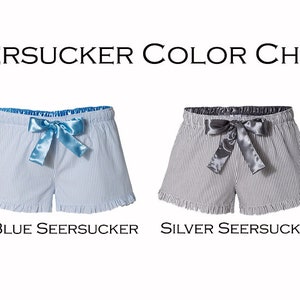 Sigma Sigma Sigma, Seersucker Boxers, Tri Sig Sorority Boxer Shorts ...